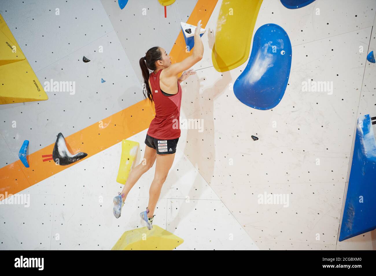 Ibaraki, Japan. 9th Sep, 2020. Japanese sport climber Akiyo Noguchi ...