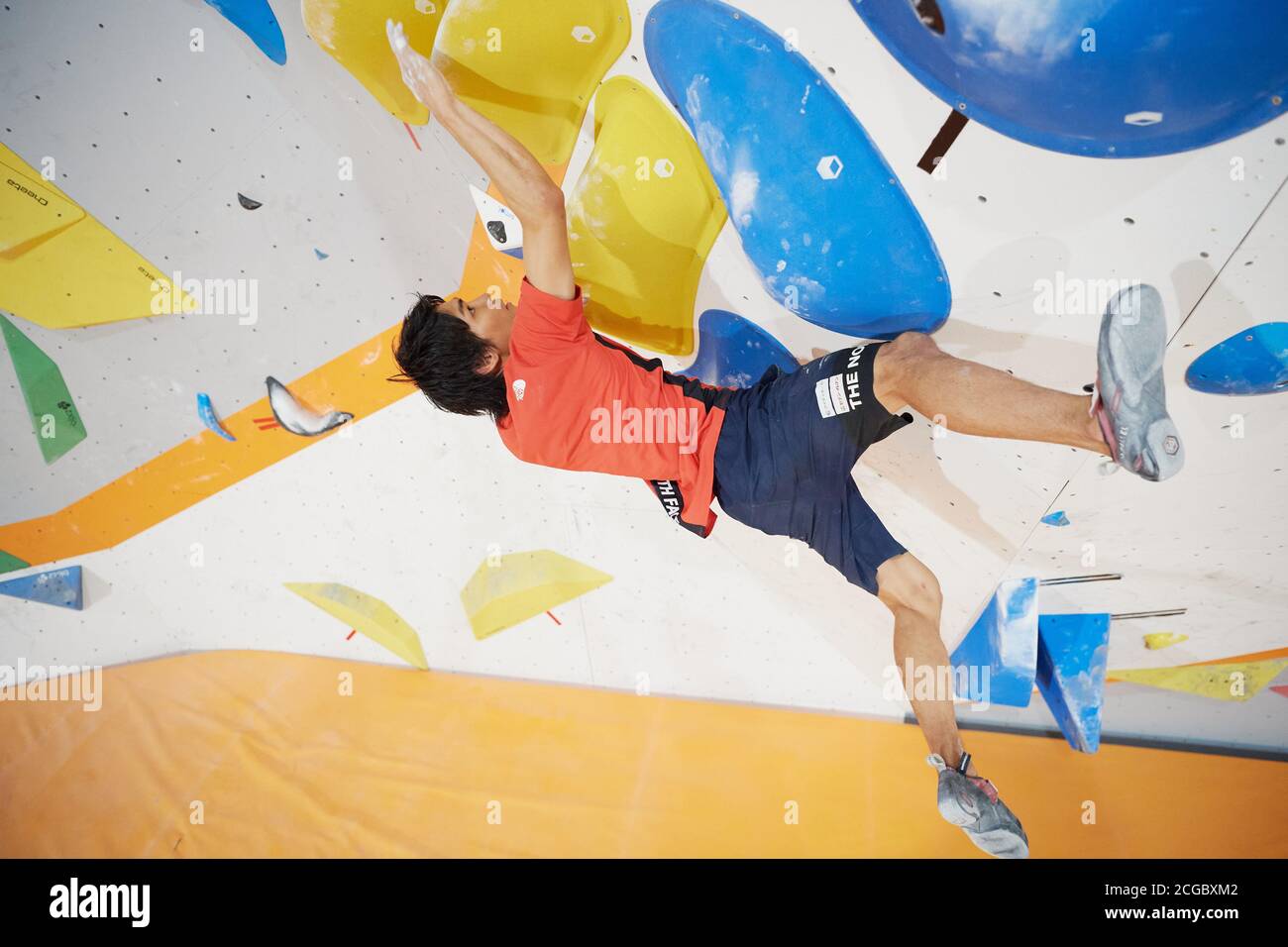 Ibaraki, Japan. 9th Sep, 2020. Japanese sport climber Tomoa Narasaki ...