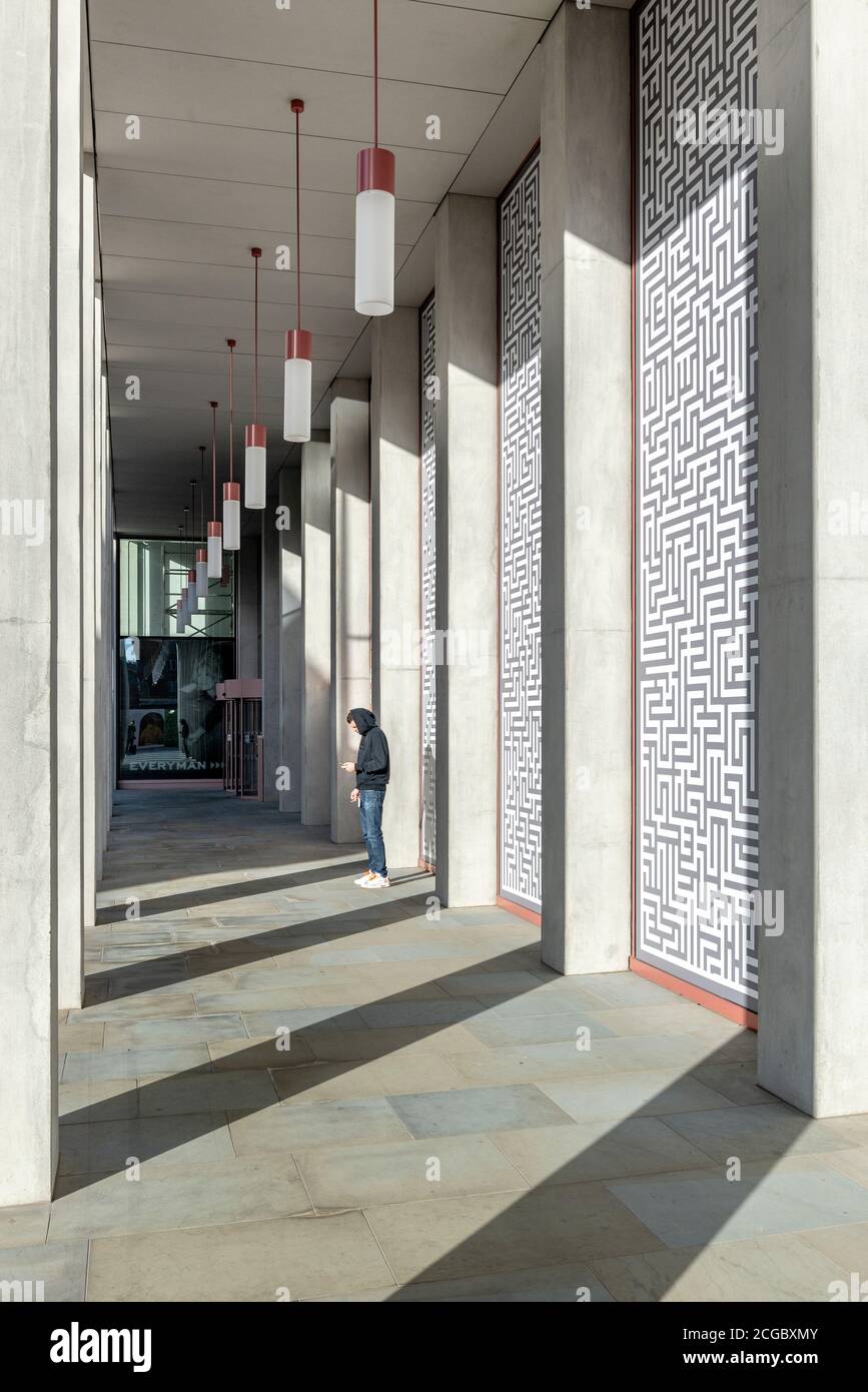 R7 by Morris+Company, a building in King's Cross, London, columns and ...