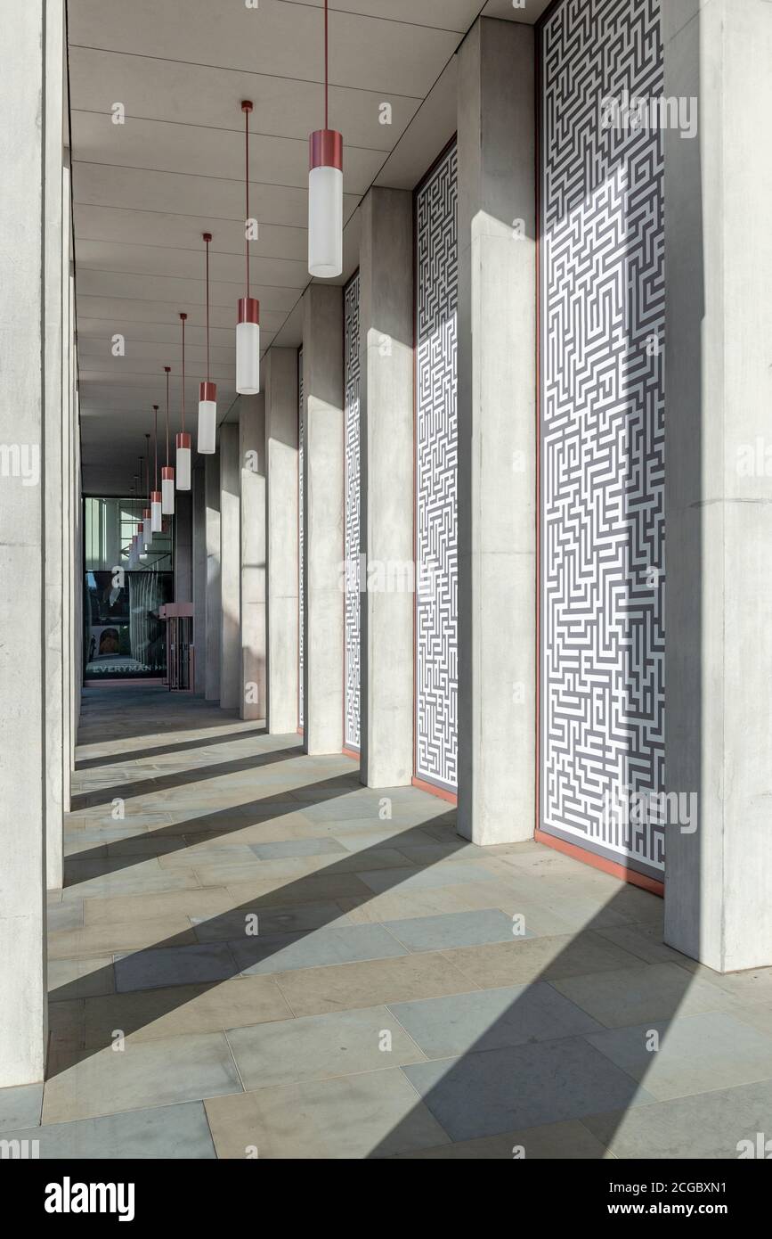 R7 by Morris+Company, a building in King's Cross, London, columns and ...