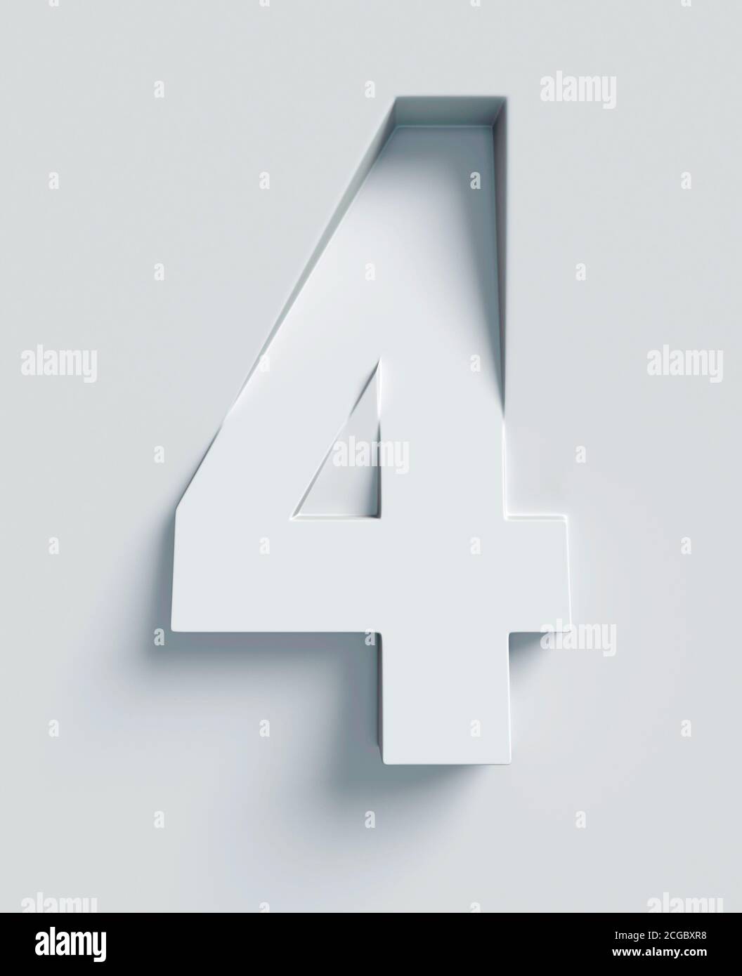 Carved number 4 hi-res stock photography and images - Alamy
