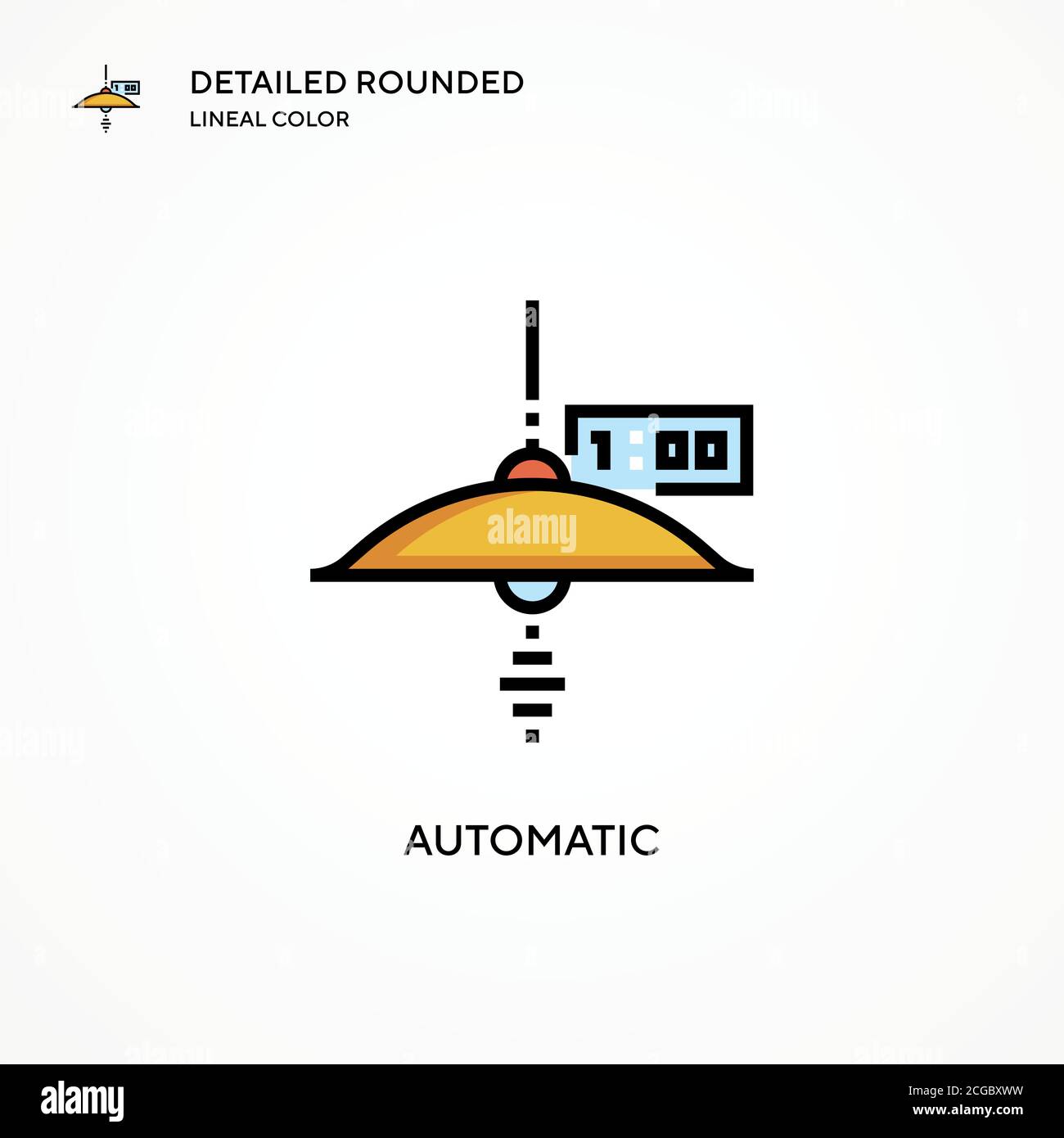 Automatic vector icon. Modern vector illustration concepts. Easy to ...