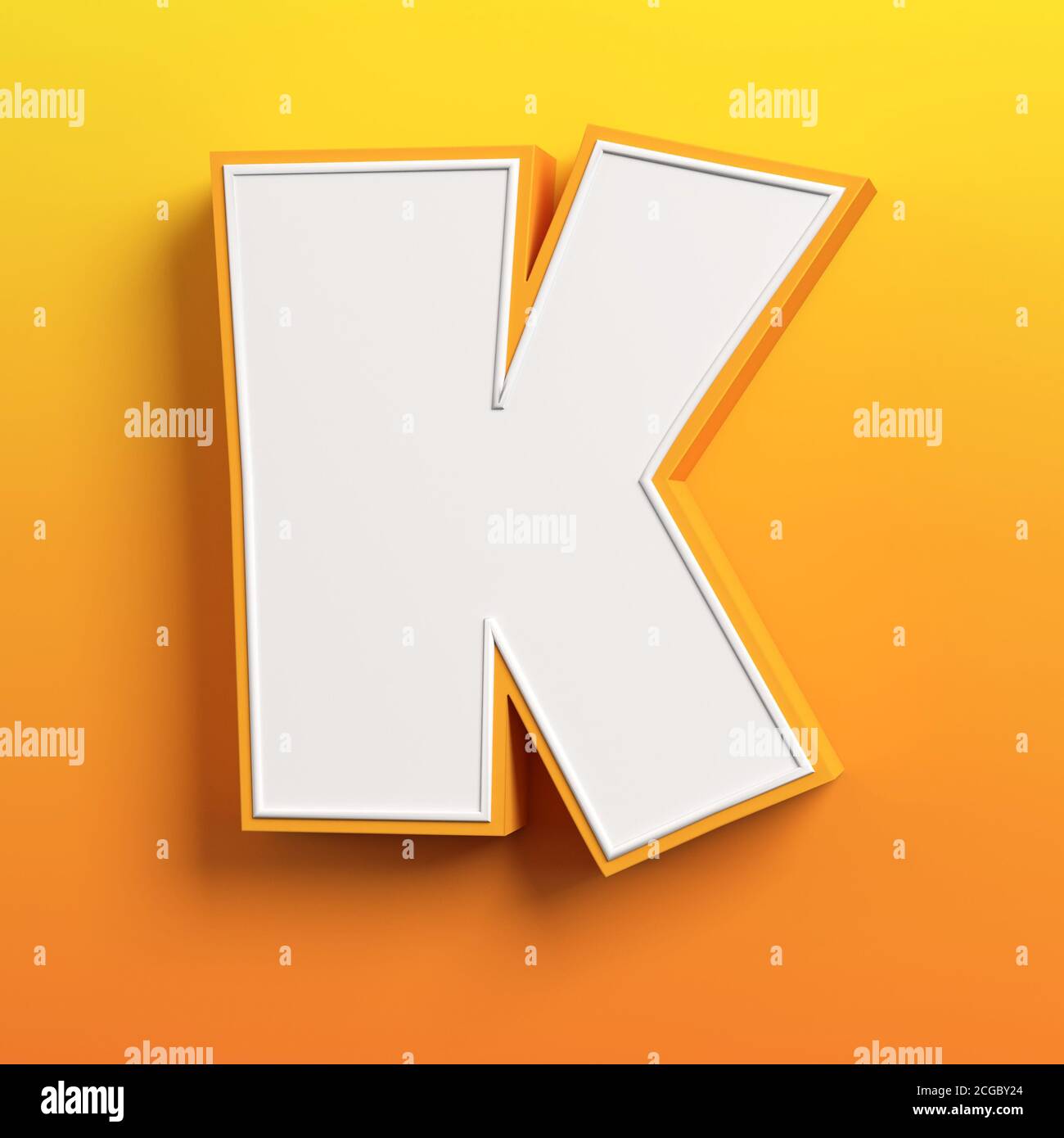 Cartoon letter k hi-res stock photography and images - Alamy
