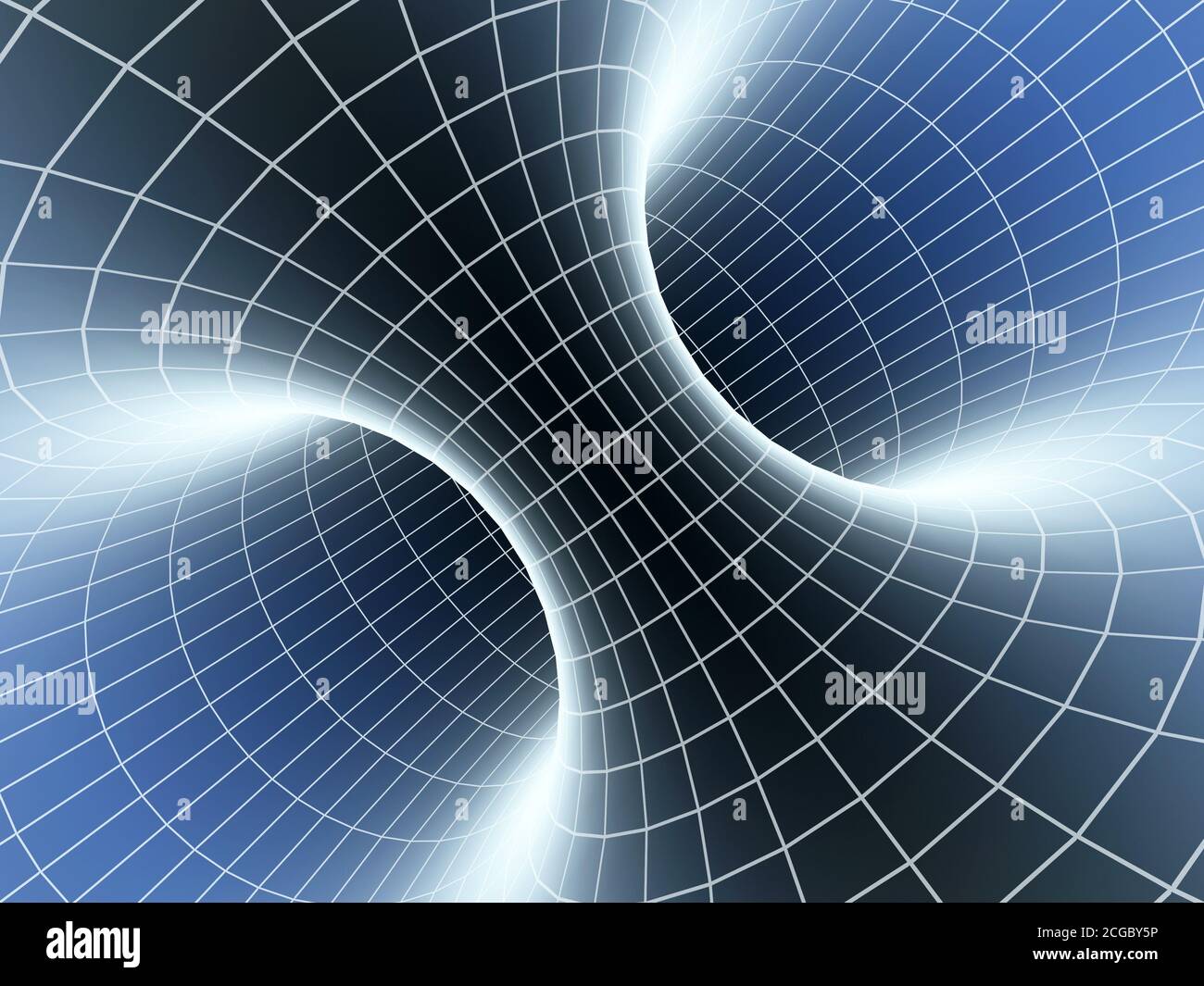 Cosmic wormhole, space travel 3d concept Stock Photo - Alamy