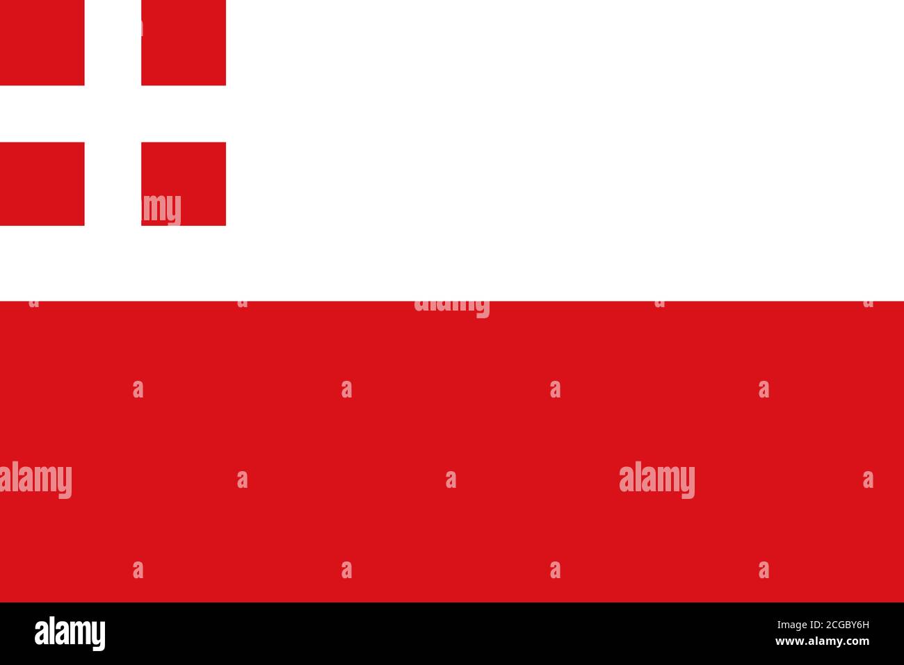 Provincial flag of Utrecht The Netherlands Stock Photo - Alamy