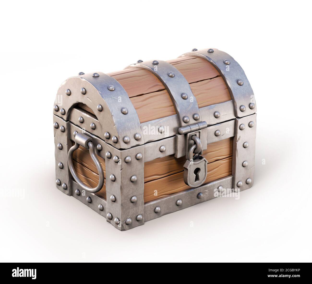 Security box closed cartoon Cut Out Stock Images & Pictures - Alamy