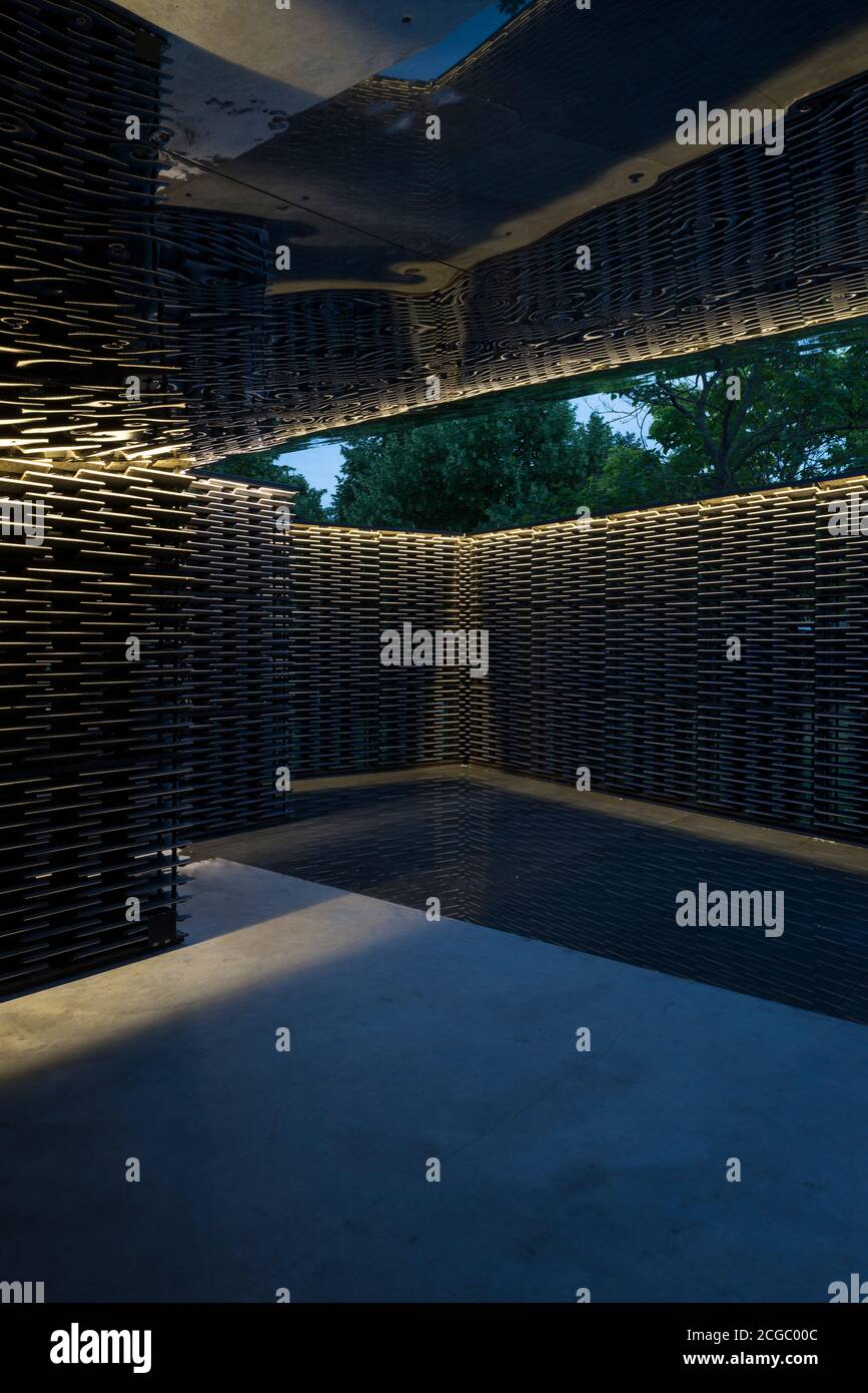 Serpentine Pavilion 2018 by the Mexican architect Frida Escobedo ...