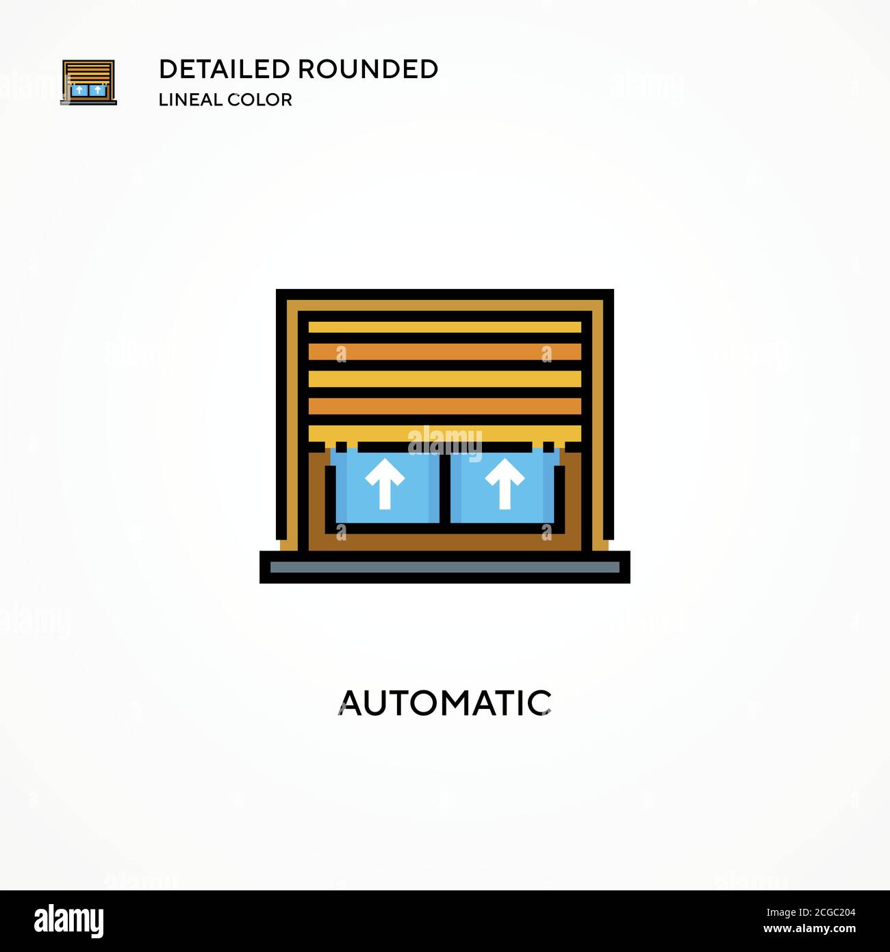 Automatic vector icon. Modern vector illustration concepts. Easy to ...