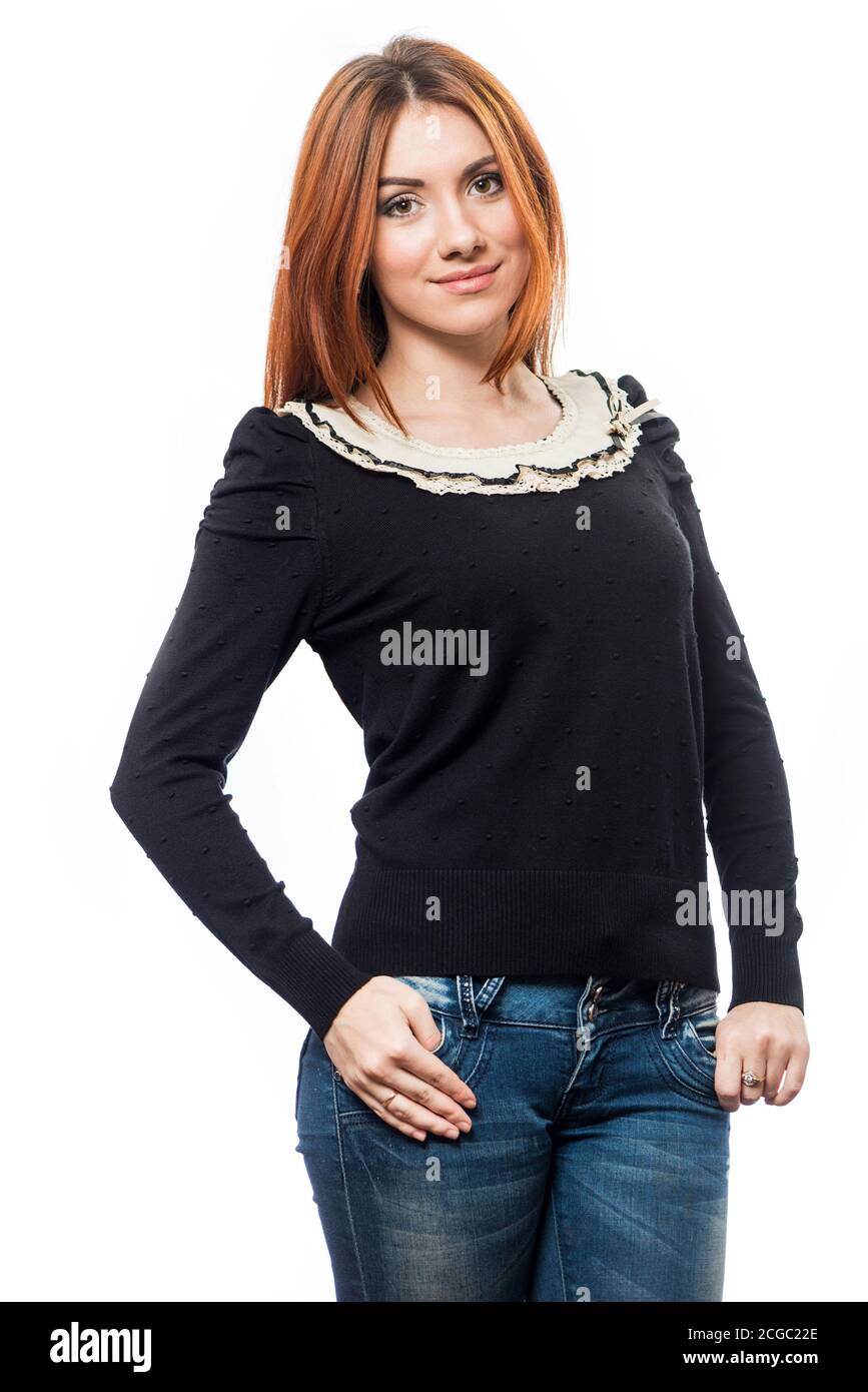 Young sylish woman hi-res stock photography and images - Alamy