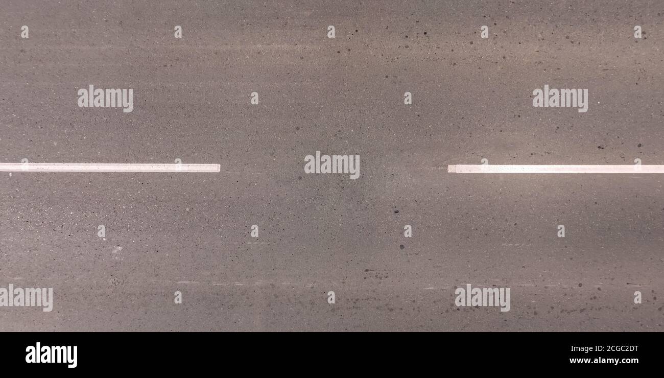 view from above on texture of old asphalt road Stock Photo - Alamy