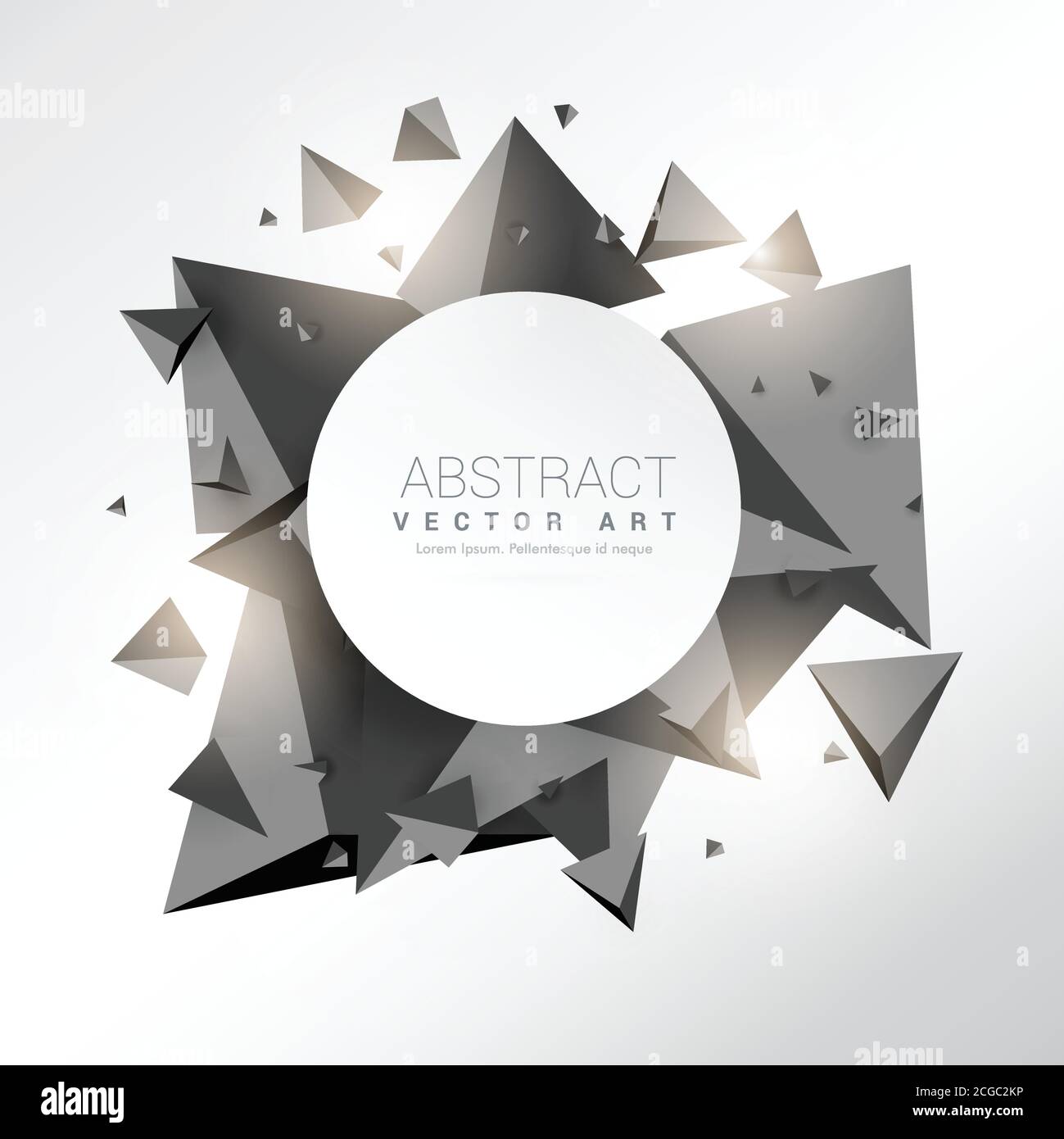 Black triangles Stock Vector Images - Alamy