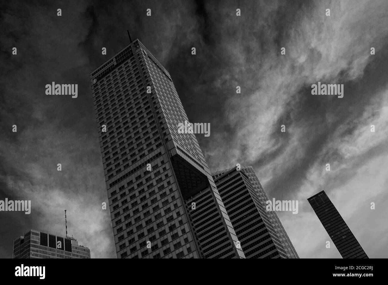 Exterior view of the Intercontinental Building, Warsaw, Poland, built ...