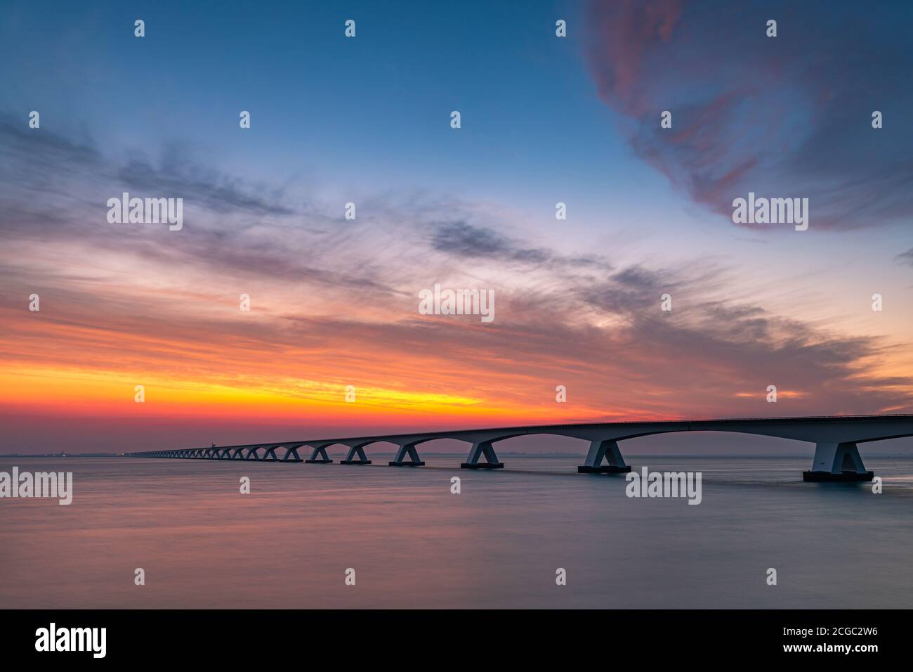 The Zeeland Bridge (Dutch: Zeelandbrug) is the longest bridge in the ...