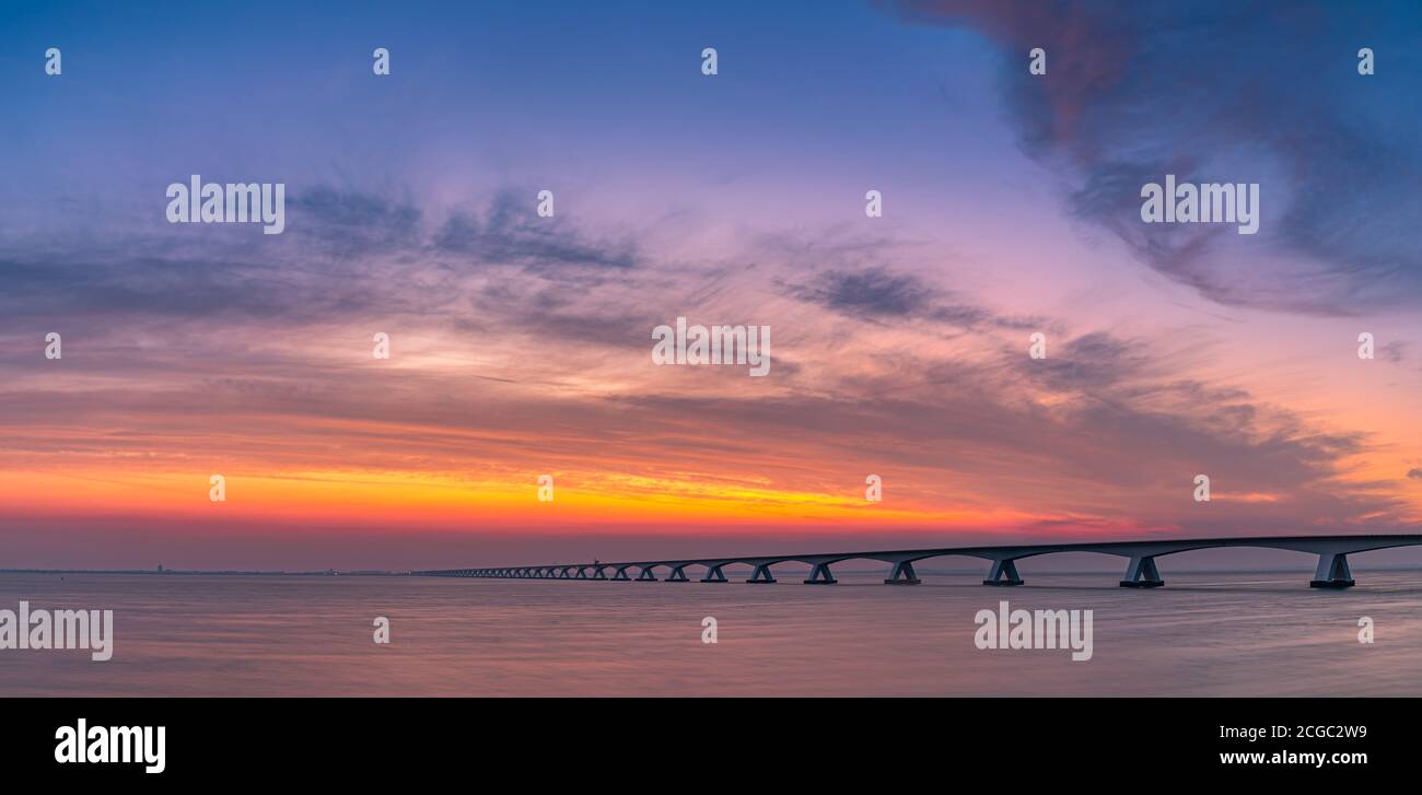 The Zeeland Bridge (Dutch: Zeelandbrug) is the longest bridge in the ...