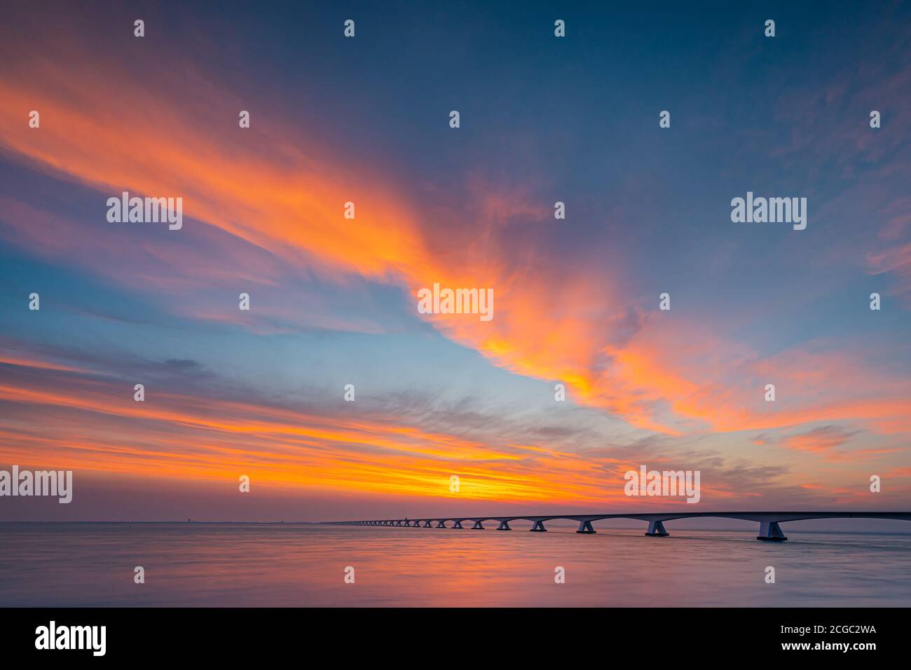 The Zeeland Bridge (Dutch: Zeelandbrug) is the longest bridge in the ...