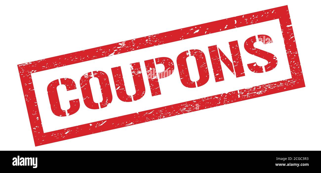 Coupons stamp hi-res stock photography and images - Alamy