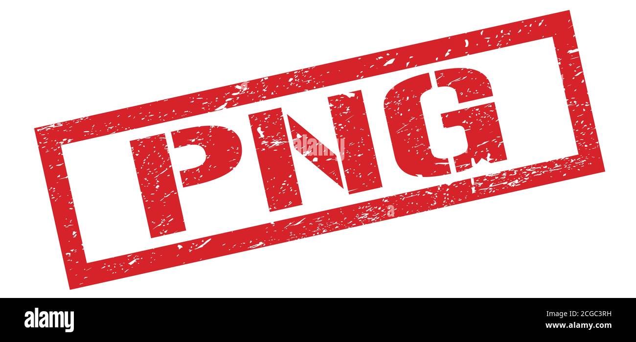 PNG red grungy rectangle stamp sign Stock Photo - Alamy