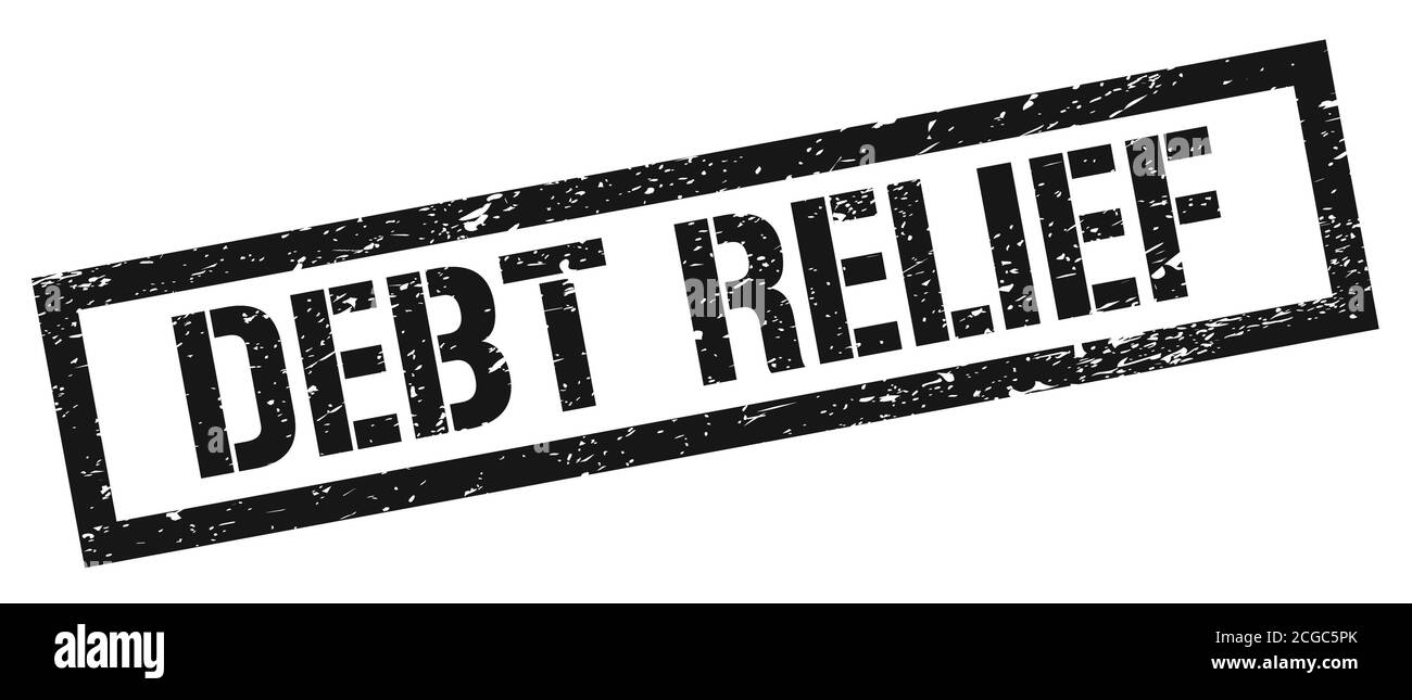 Debt relief stamp hi-res stock photography and images - Alamy