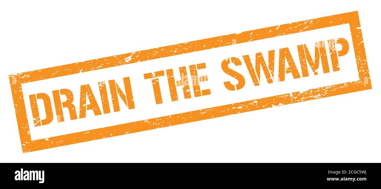 Drain the swamp stamp Cut Out Stock Images & Pictures - Alamy