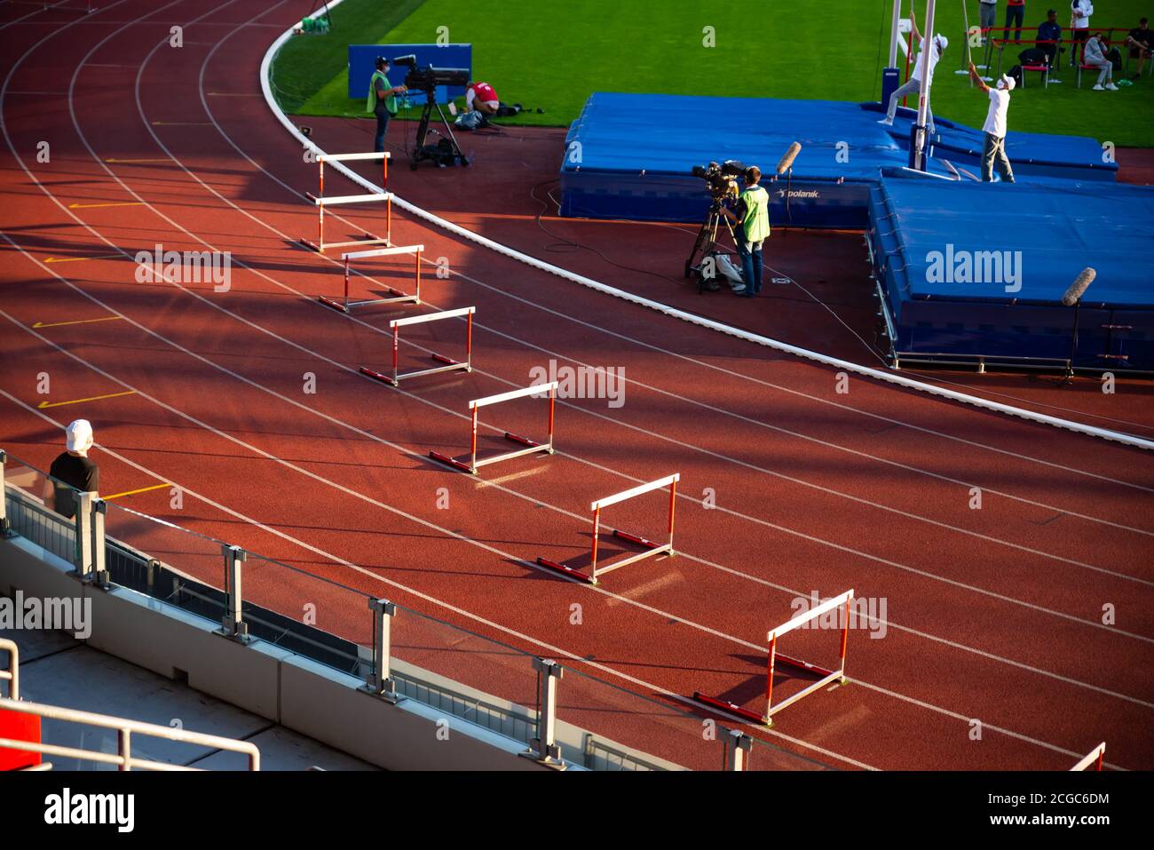 Track And Field Hurdles Wallpaper