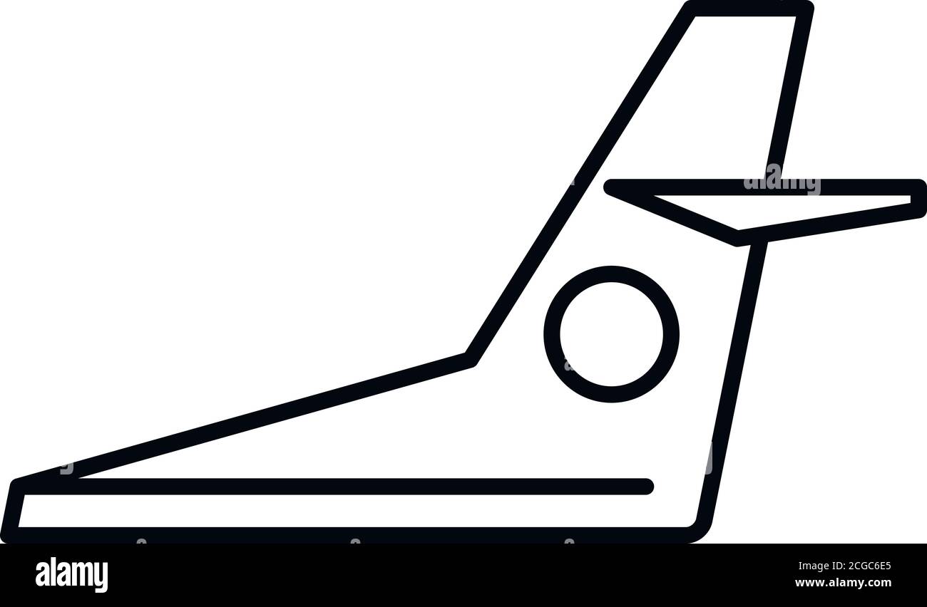 Aircraft repair fix icon. Outline aircraft repair fix vector icon for ...