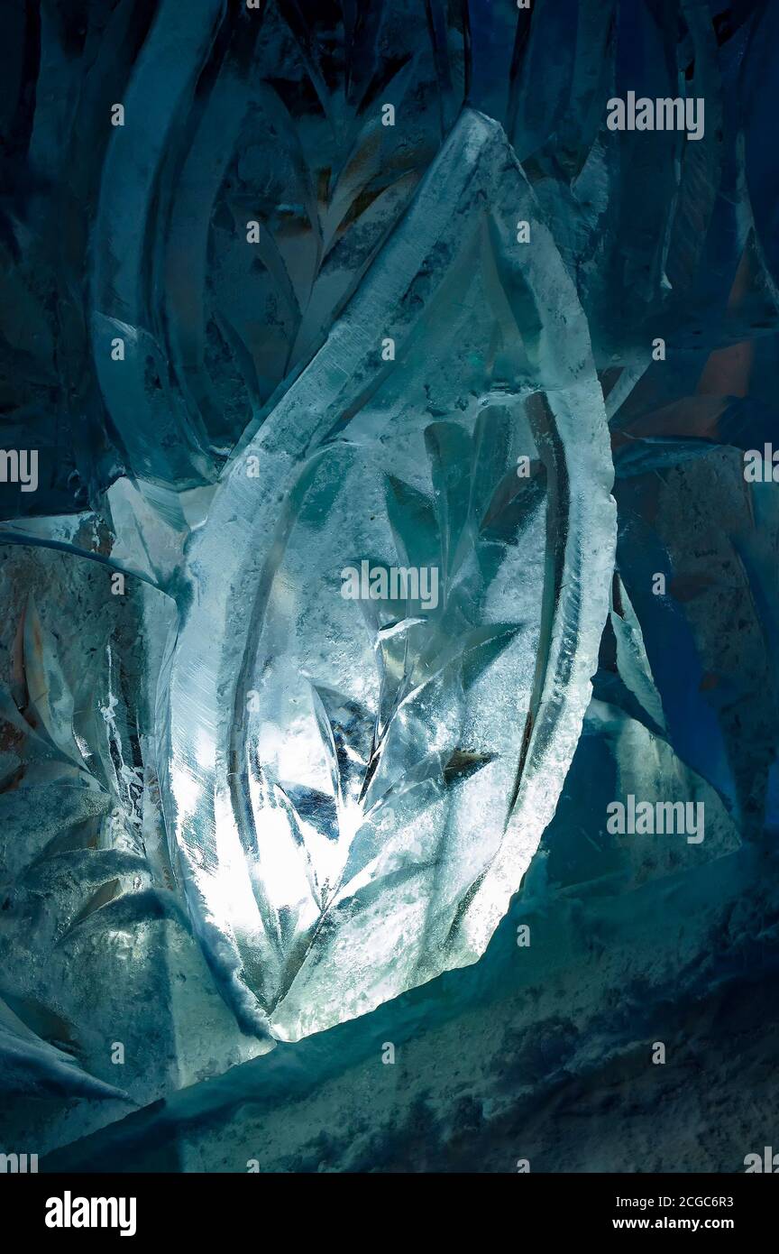 Gray textured background made of ice Stock Photo - Alamy