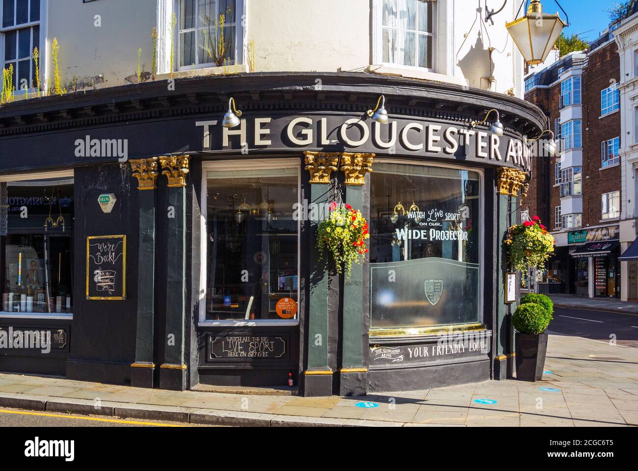 The Gloucester Arms, Gloucester Road, London Stock Photo - Alamy