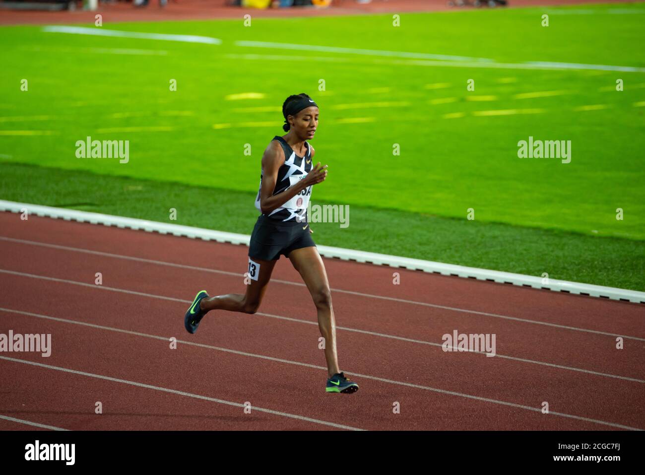 OSTRAVA, CZECH REPUBLIC, SEPTEMBER. 8. 2020: Sifan Hassan, Ethiopian ...