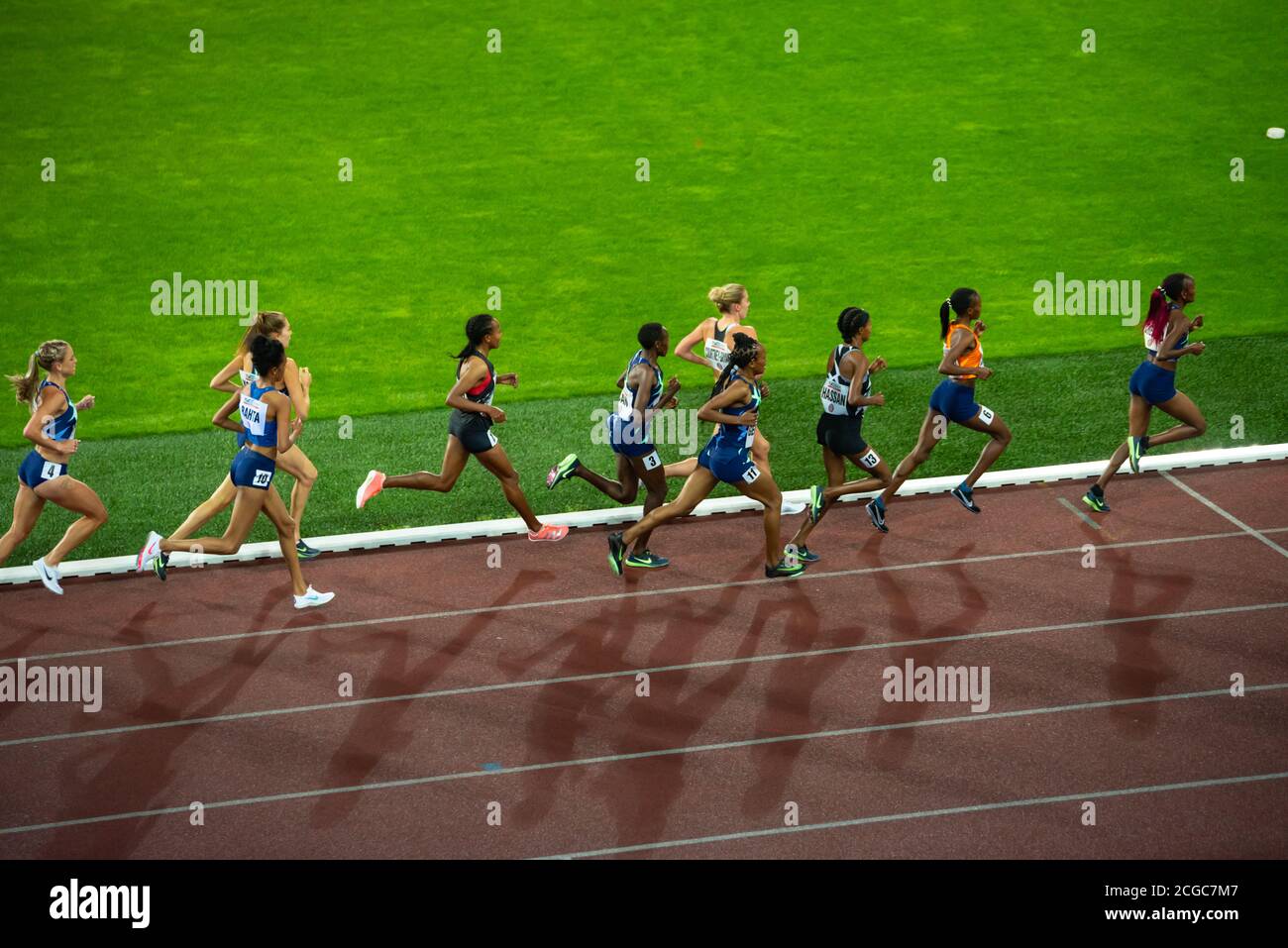 OSTRAVA, CZECH REPUBLIC, SEPTEMBER. 8. 2020: Professional long distance ...