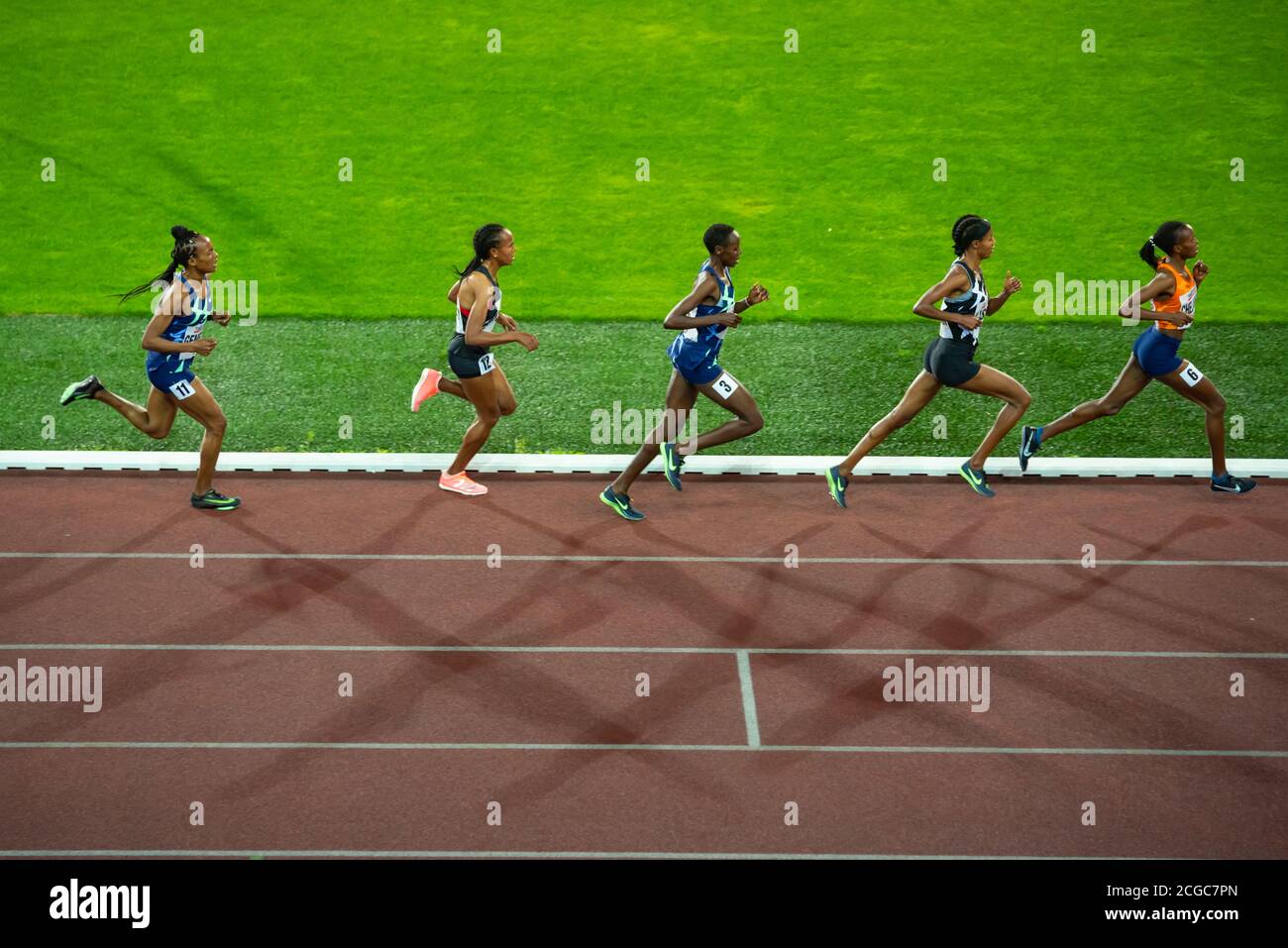 OSTRAVA, CZECH REPUBLIC, SEPTEMBER. 8. 2020: Professional long distance ...