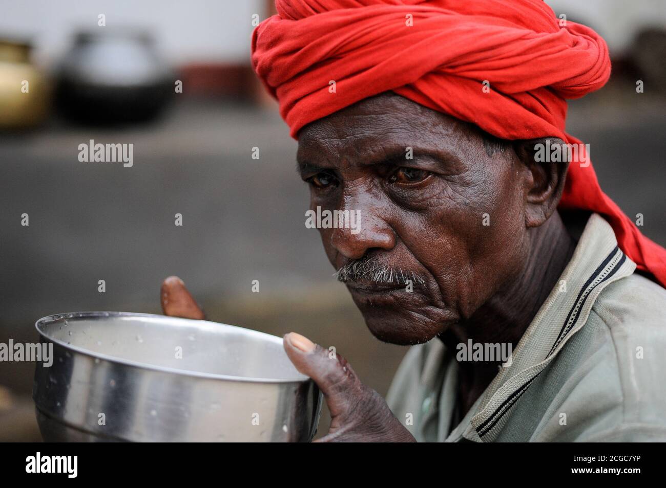 INDIA, Jharkhand, Chaibasa, Adivasi, Ho tribe / INDIEN, Jharkhand ...