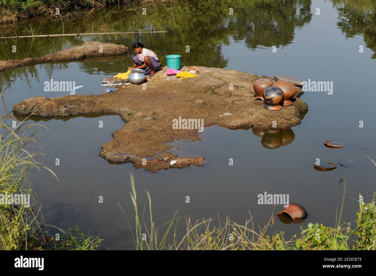 INDIA, Jharkhand, Chaibasa, Adivasi, Ho tribe / INDIEN, Jharkhand ...