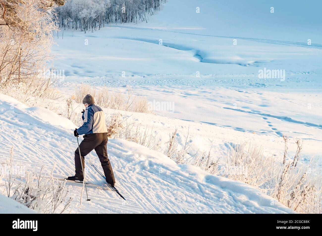 Uphill view hi-res stock photography and images - Alamy