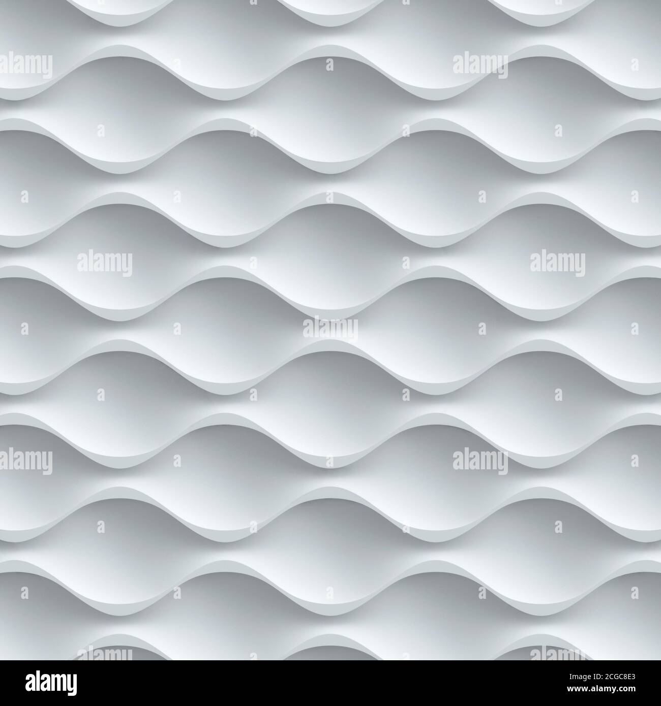 wavy abstract seamless 3d background Stock Photo - Alamy