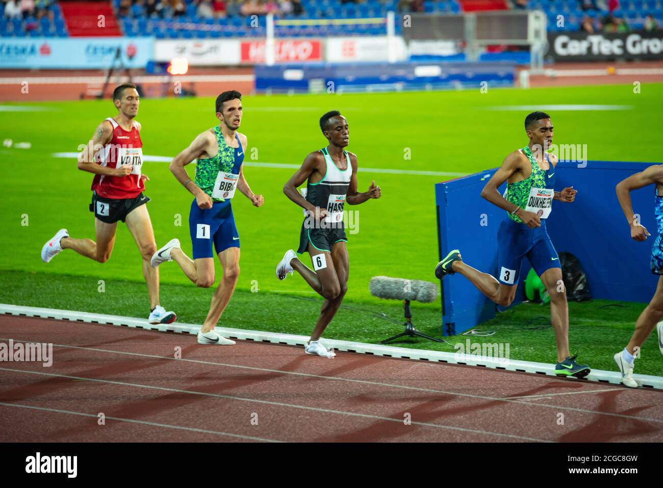 OSTRAVA, CZECH REPUBLIC, SEPTEMBER. 8. 2020: Professional Track and ...