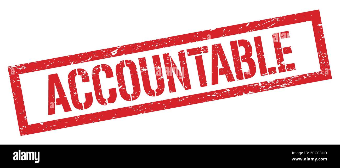 Accountable stamp hi-res stock photography and images - Alamy