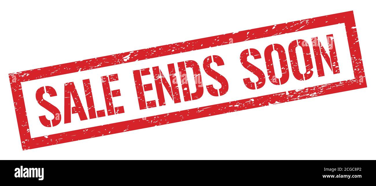 Sale ends soon hi-res stock photography and images - Alamy