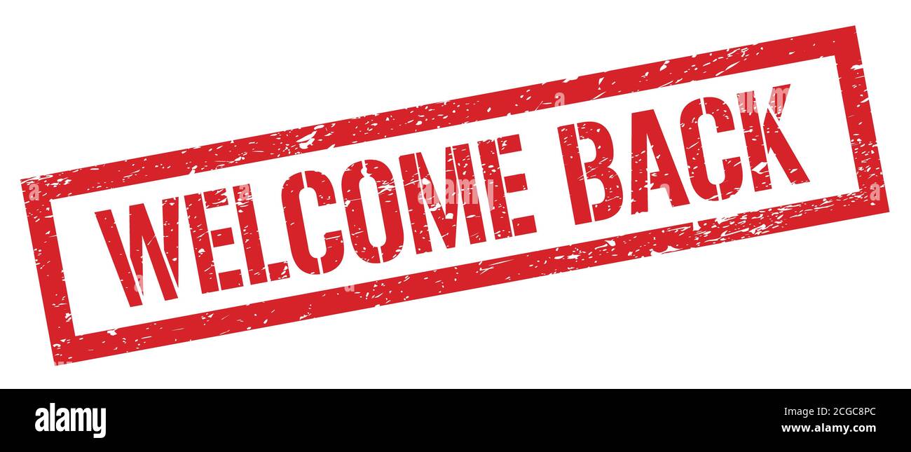 Welcome Back Banner Cut Out Stock Images & Pictures - Alamy
