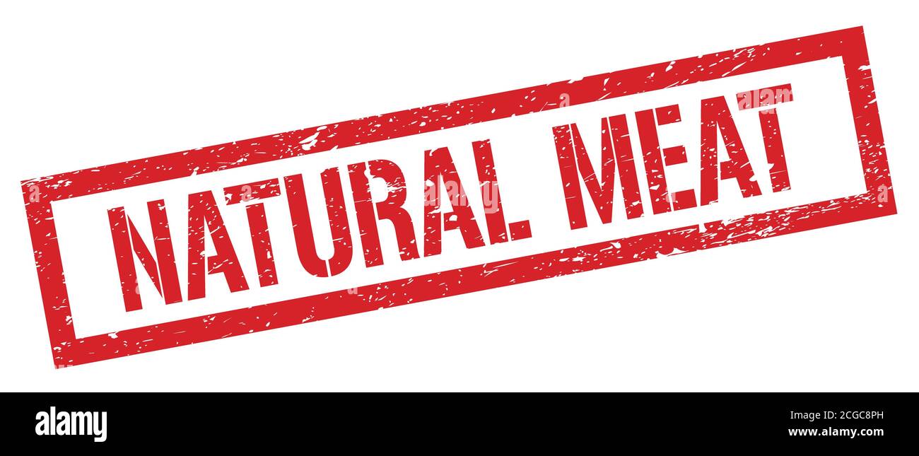 Natural meat stamp hi-res stock photography and images - Alamy