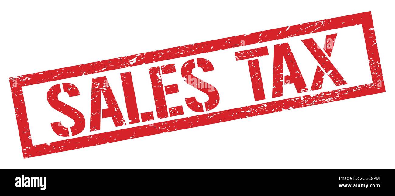 Stamp sales tax hi-res stock photography and images - Alamy