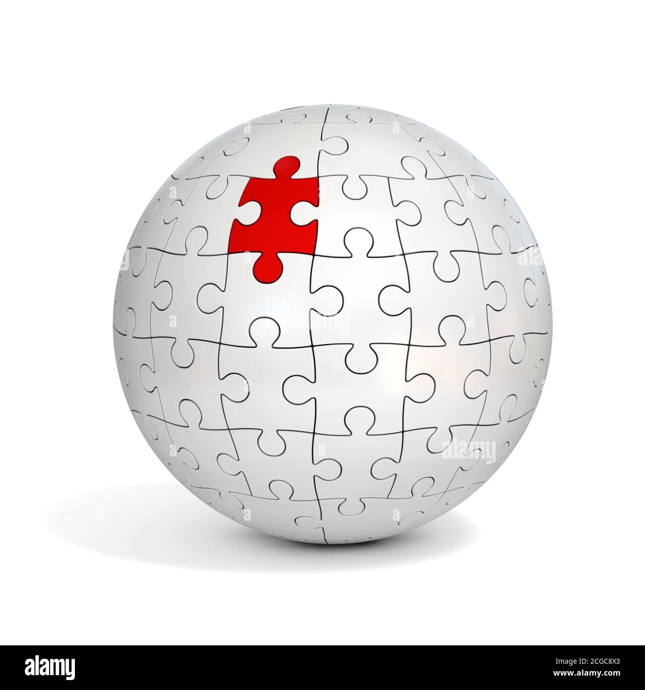 Modern spherical object Cut Out Stock Images & Pictures - Alamy