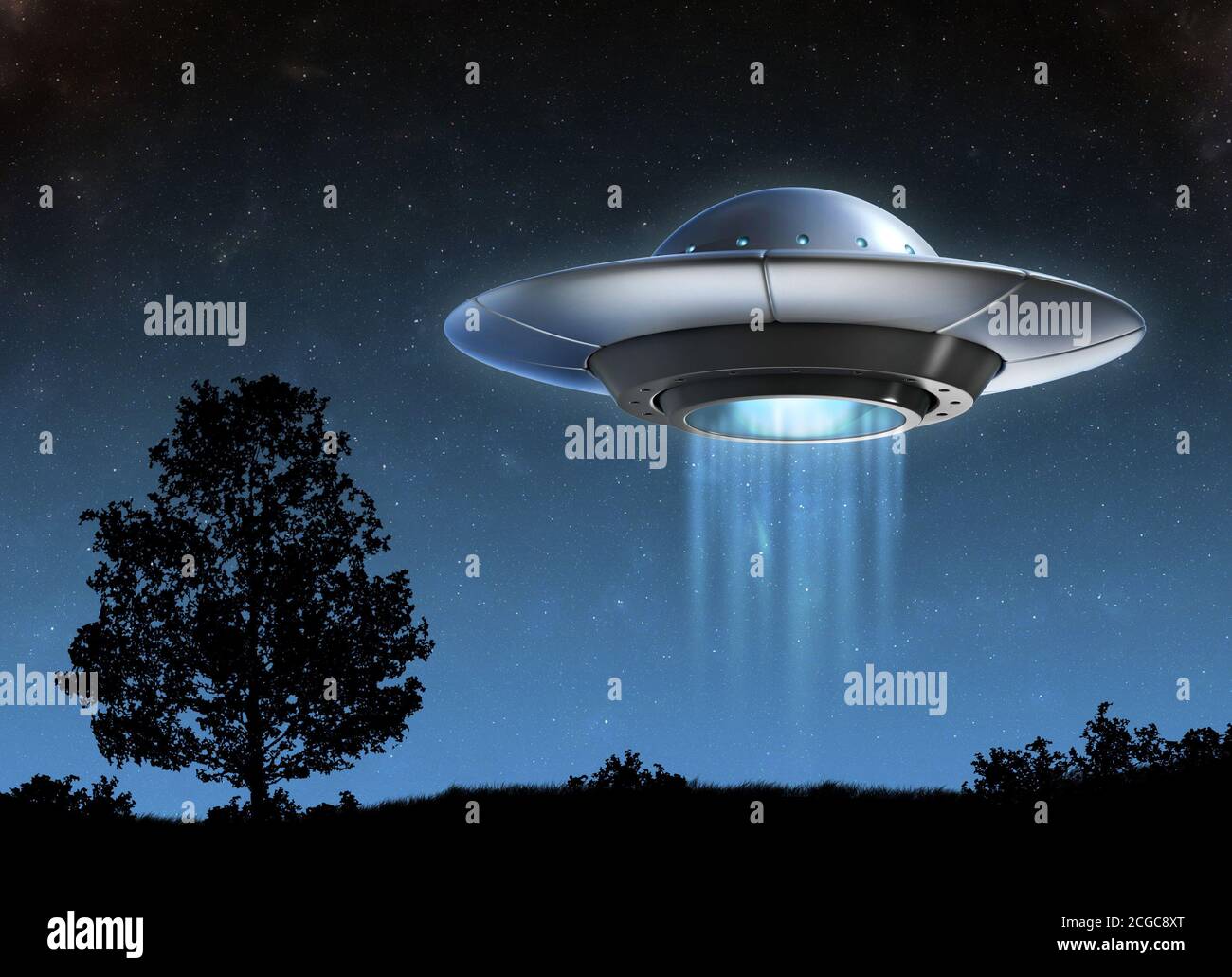 Alien spaceship - ufo 3d rendering Stock Photo - Alamy Alien spaceship - ufo 3d rendering Stock Photo - Alamy