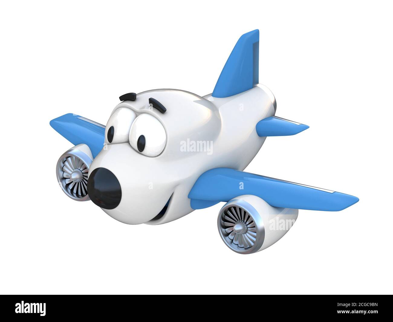 Cartoon plane Cut Out Stock Images & Pictures - Alamy