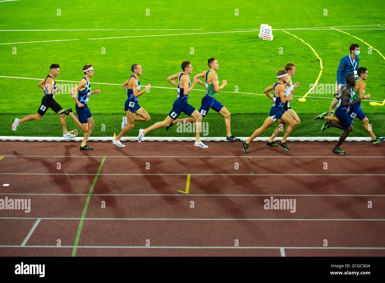 OSTRAVA, CZECH REPUBLIC, SEPTEMBER. 8. 2020: Professional Track and ...