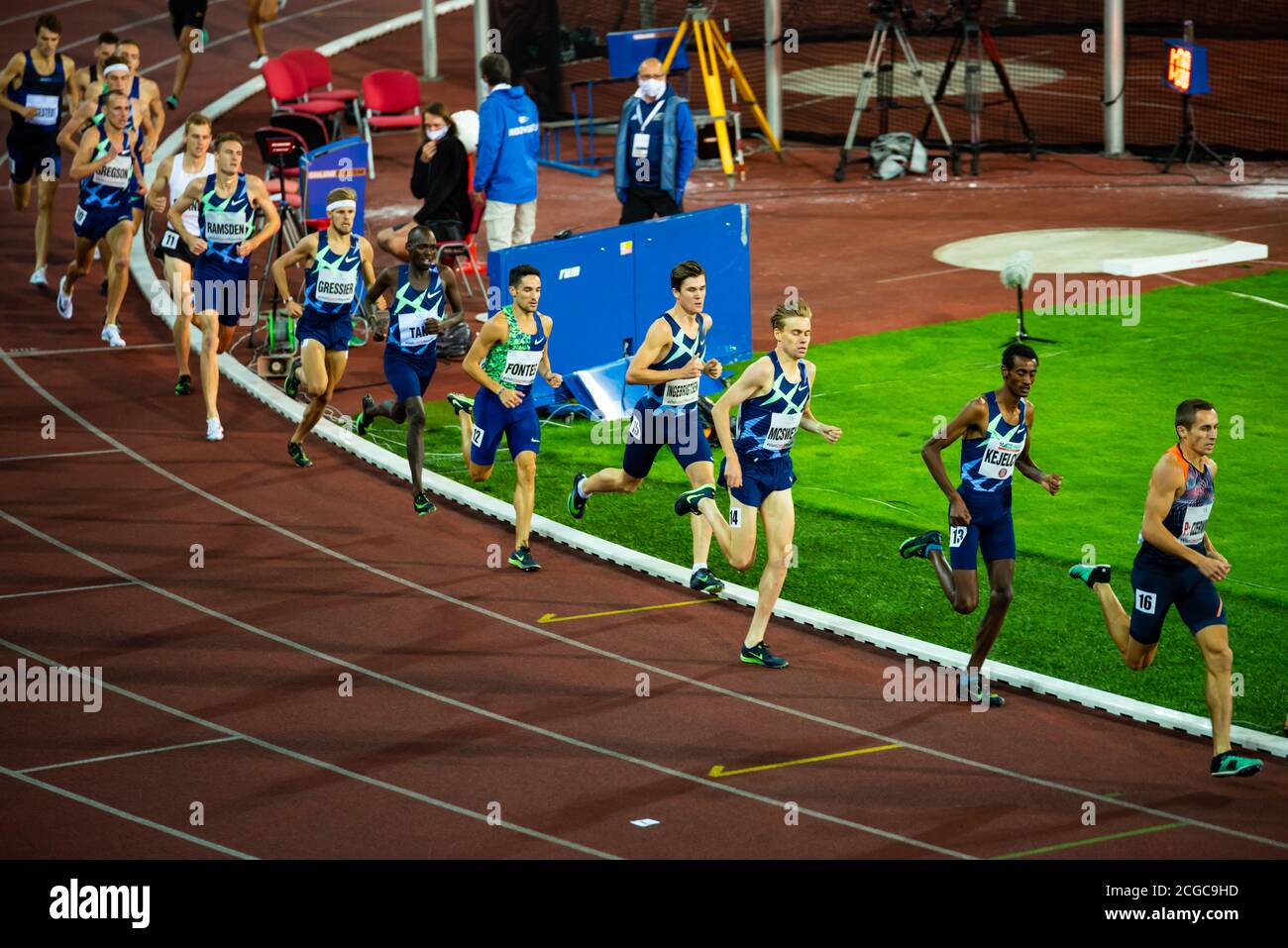 OSTRAVA, CZECH REPUBLIC, SEPTEMBER. 8. 2020: Professional Track and ...