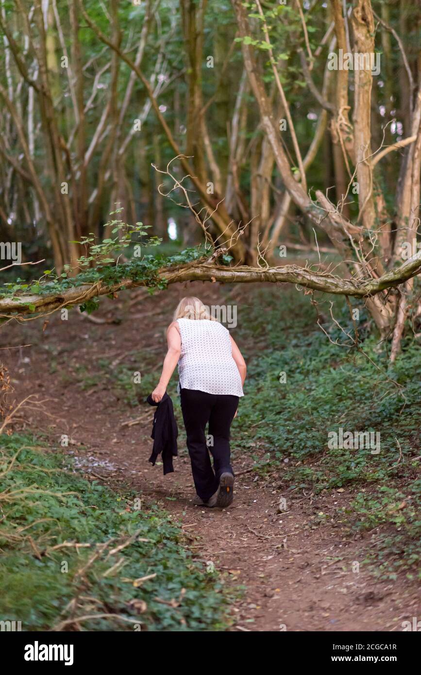 Ducking under an overhanging branch hi-res stock photography and images - Alamy