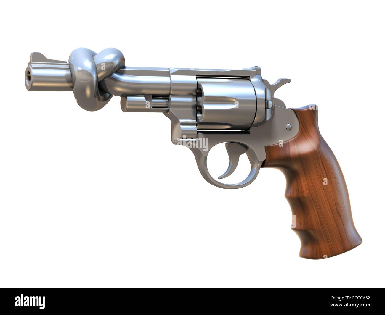 Revolver tied in a knot hi-res stock photography and images - Alamy