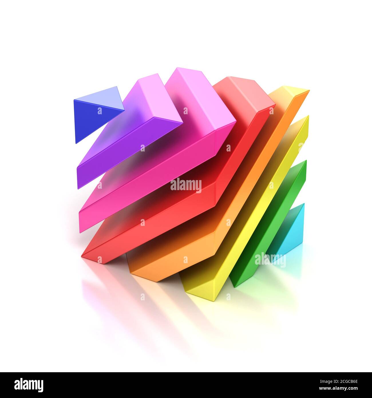 Abstract colorful background rendering computer Cut Out Stock Images ...