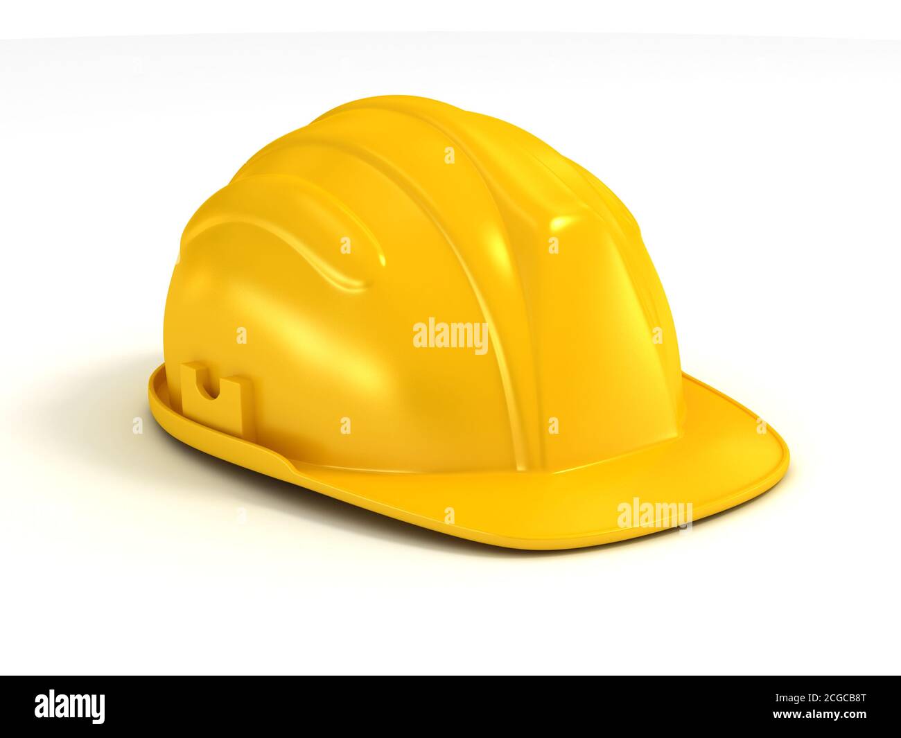 Hard hat, construction helmet 3d rendering Stock Photo - Alamy
