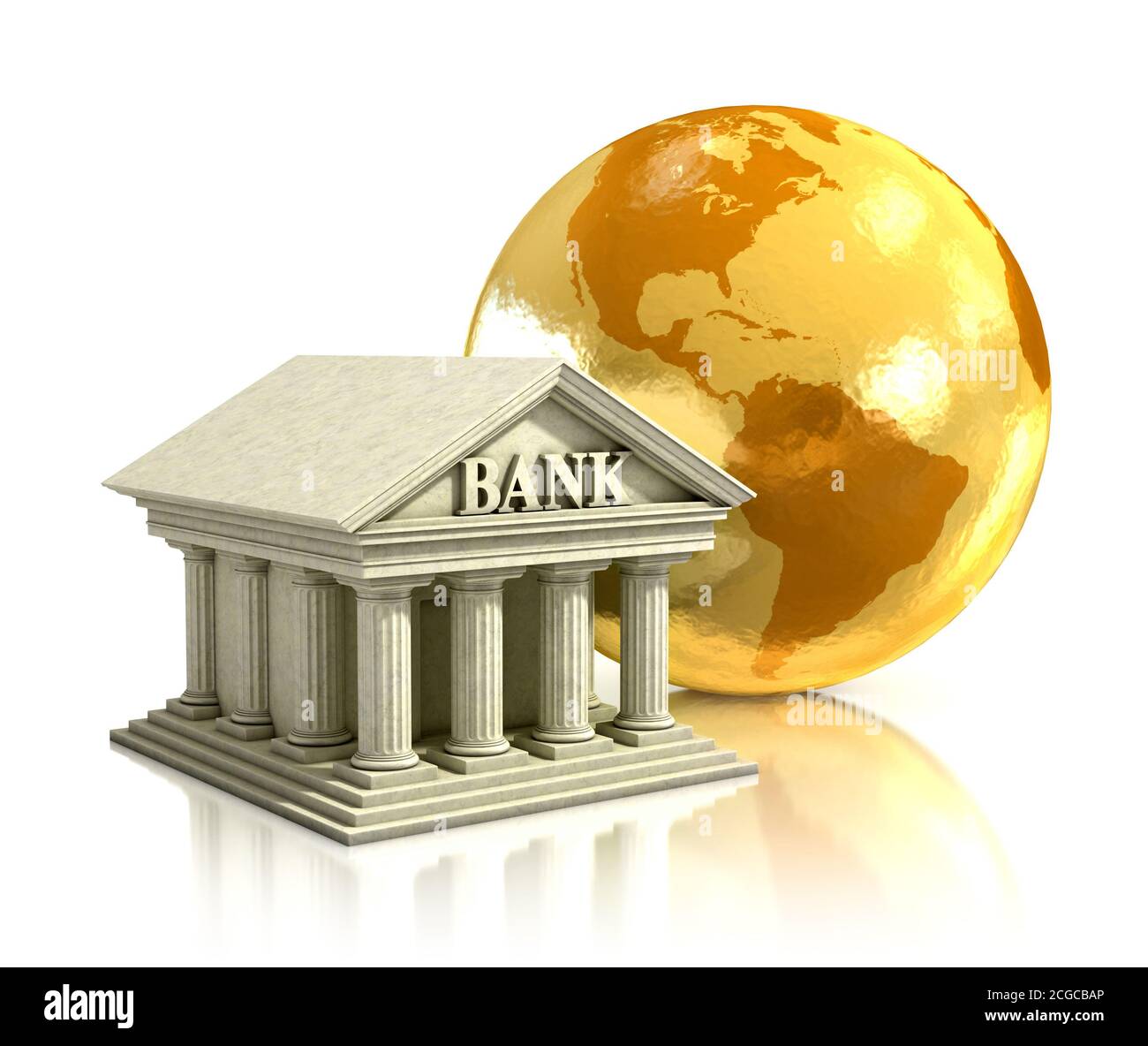 World gold map global Cut Out Stock Images & Pictures - Alamy